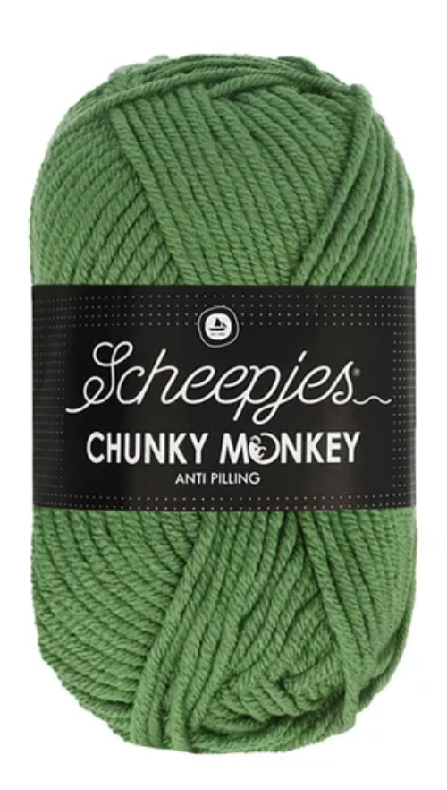 Scheepjes Chunky Monkey Yarn -1824 Pickle – Our Yarn Studio